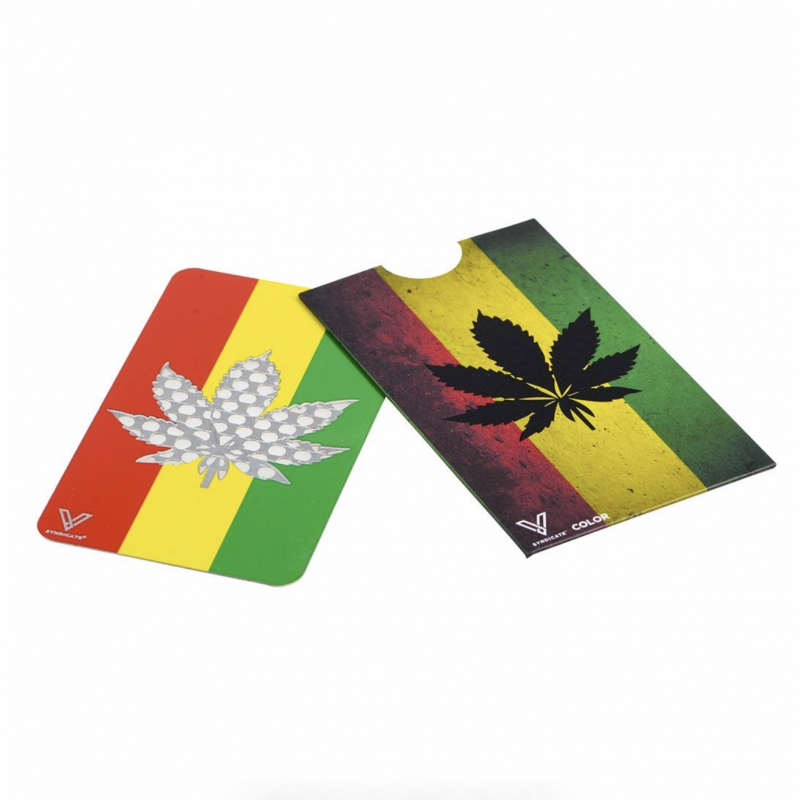 GRINDER CARTE V-SYNDICATE LEAF RASTA | Natur'Herbes